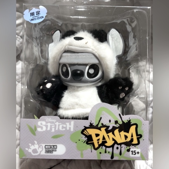 Disney | Toys | Disney Stitch Panda Limited Edition China Exclusive ...